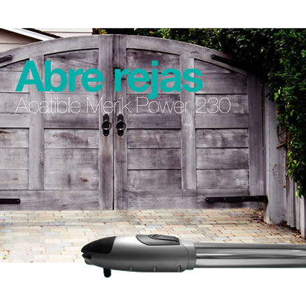 Abre rejas abatibles Merik Power 230 | Puertas Automáticas en Puerto ...